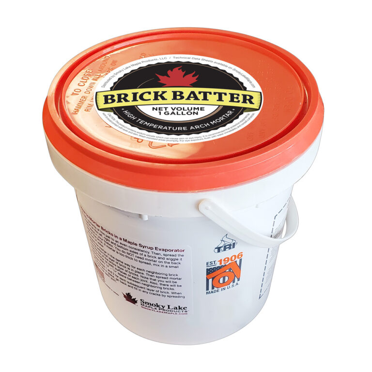 Brick Batter (High Temp Mortar) — Instructions | Smoky Lake Maple ...