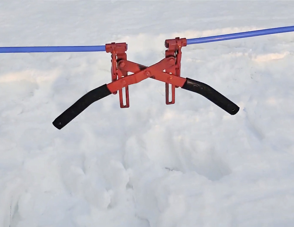 Pruno Double Hand Tool for Tubing | Smoky Lake Maple Products, LLC