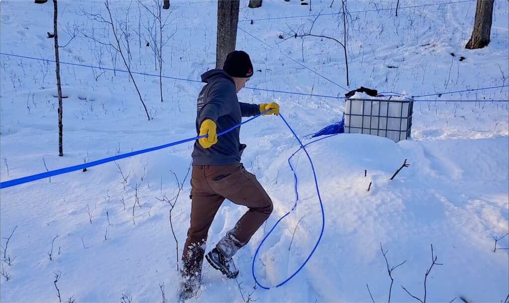 How To Install Tubing | Smoky Lake Maple Products, LLC