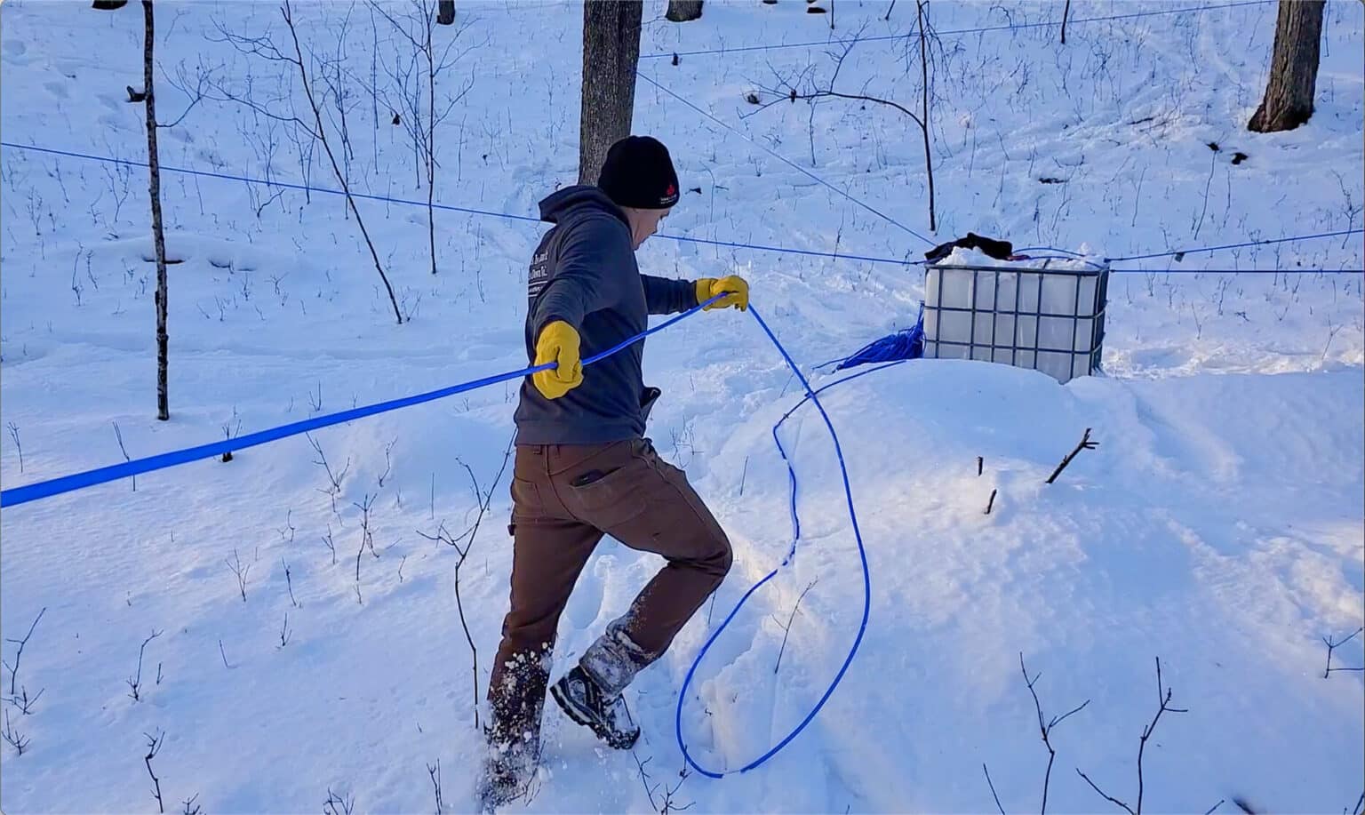 How To Install Tubing | Smoky Lake Maple Products, LLC