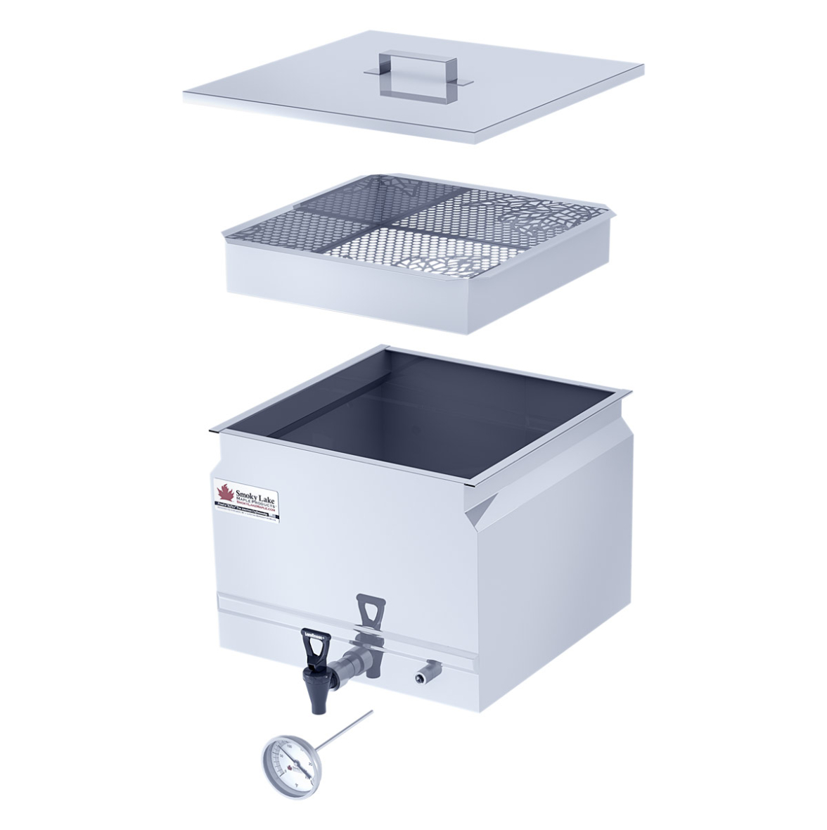 Filter-Finisher-Bottler Pan with Valve, Thermometer and Filter Set ...