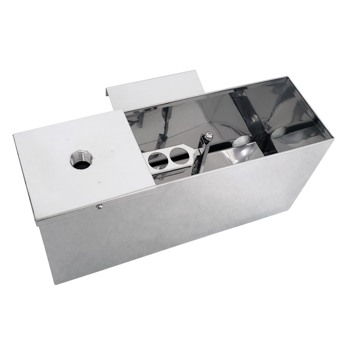 Inlet Float Box (For 2'-Wide Pan Sets w/Same Side Reverse) | Smoky Lake ...