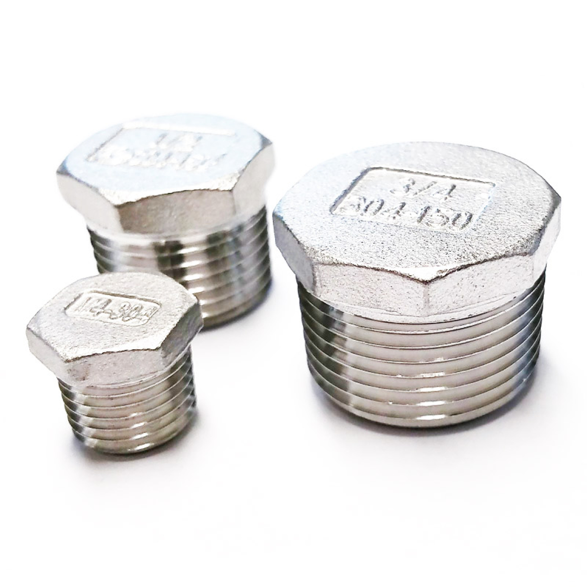 304 Stainless Steel Hex Plugs | Smoky Lake Maple Products