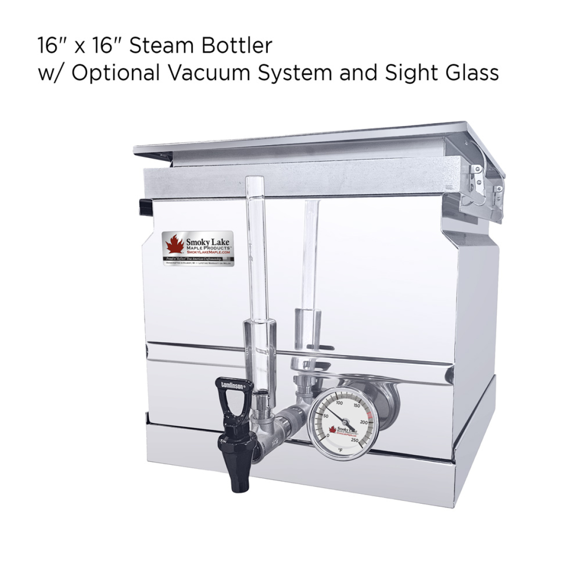 Complete Steam Bottler System | Smoky Lake Maple Products