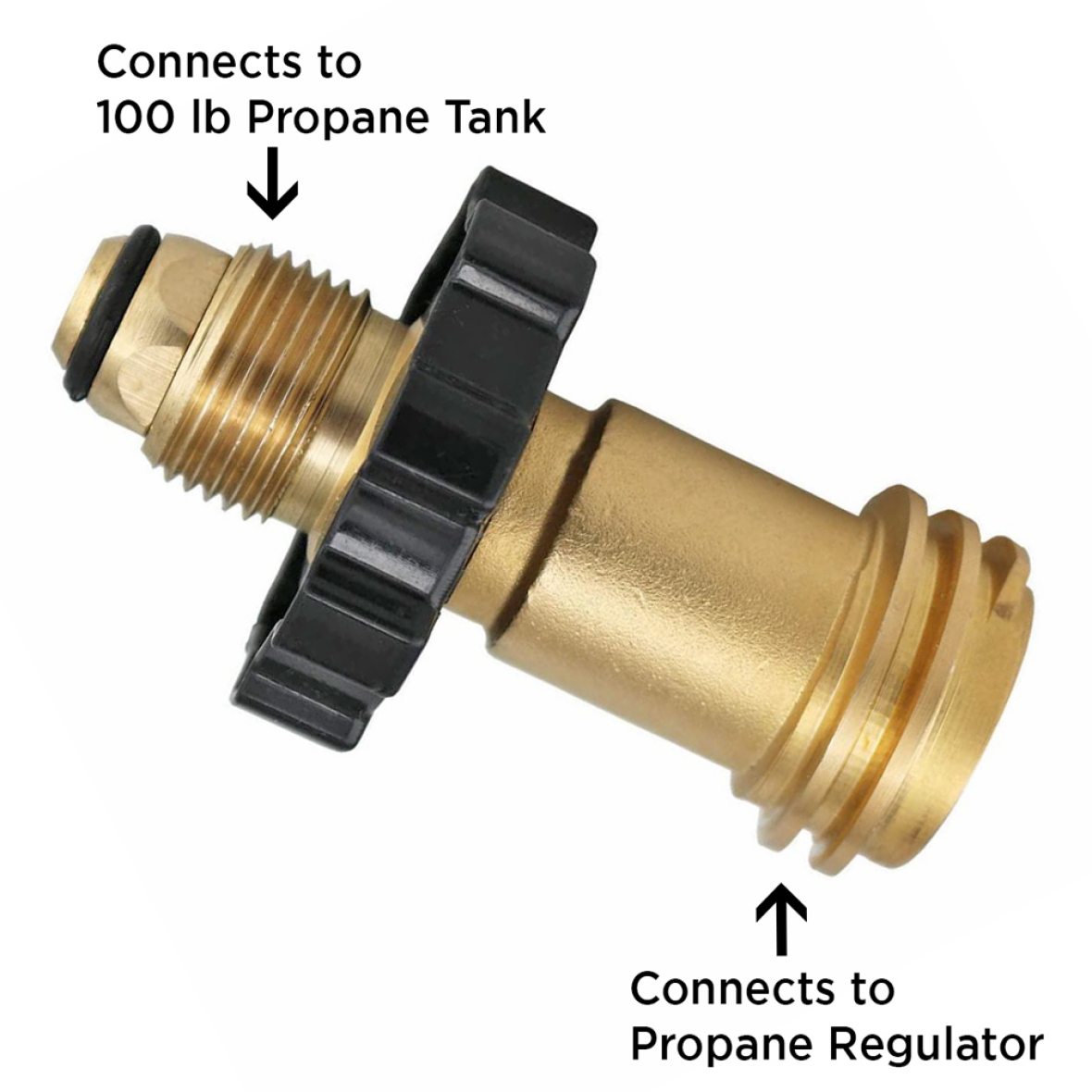 Universal Fit Propane Tank Adapter | Smoky Lake Maple Products, LLC