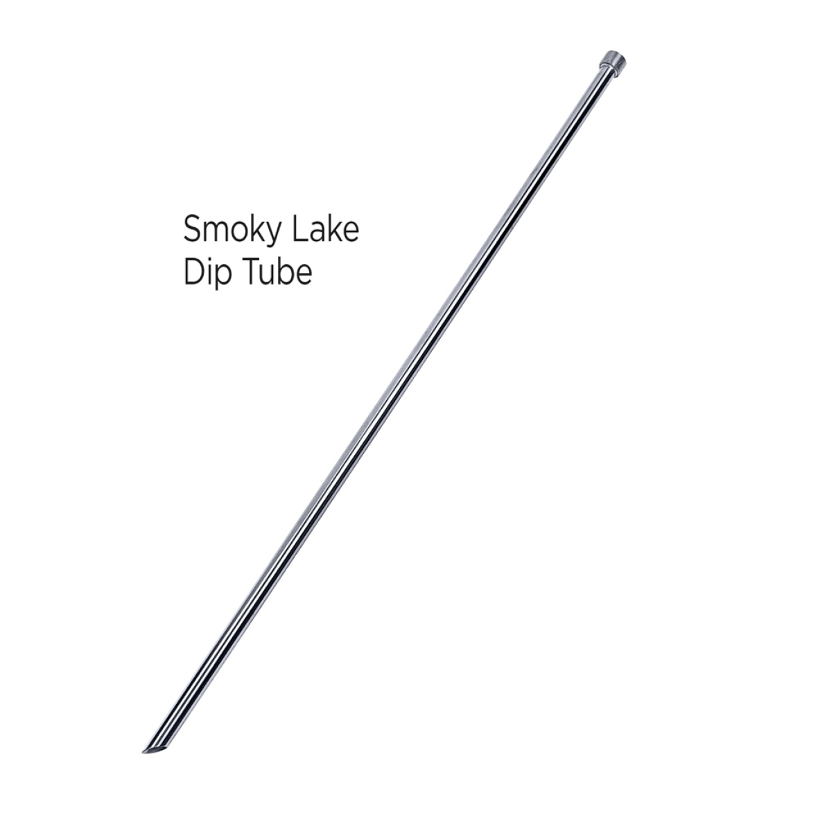 Dip Tube, 36" Length with 45º Cut End and 1/2"NPT Female Fitting | Smoky Lake Maple Products, LLC