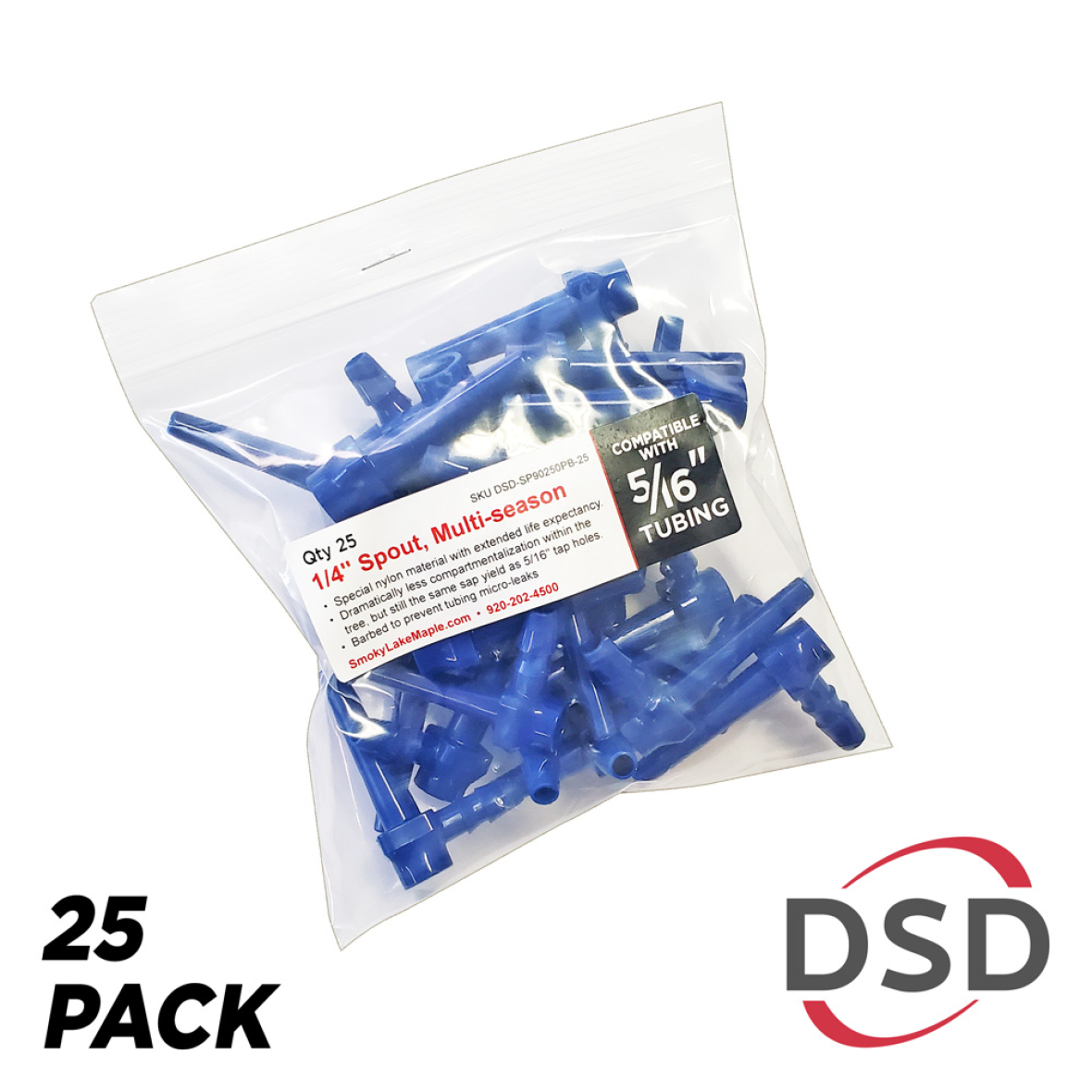 1/4" Multi-Season Spout – Compatible with 5/16" tubing | Smoky Lake ...