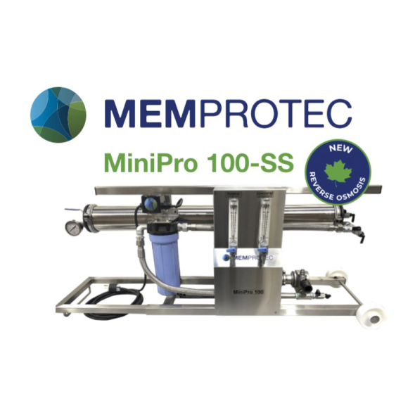 MemProtec MiniPro 100 Reverse Osmosis System w/Flowmeter Panel – PRICED ...