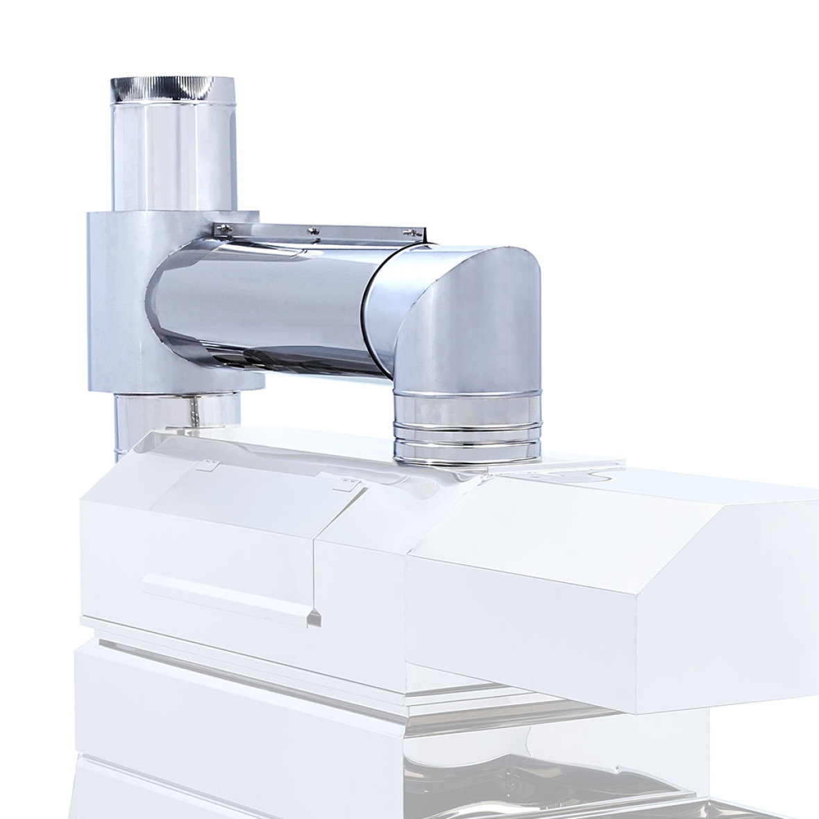 10/14 Concentric Exhaust System (10" Smoke Pipe) | Smoky Lake Maple ...