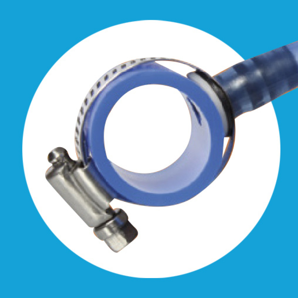 Straight Tubing Saddle, Connect 5/16" to 1" (Connector & Seal Included ...