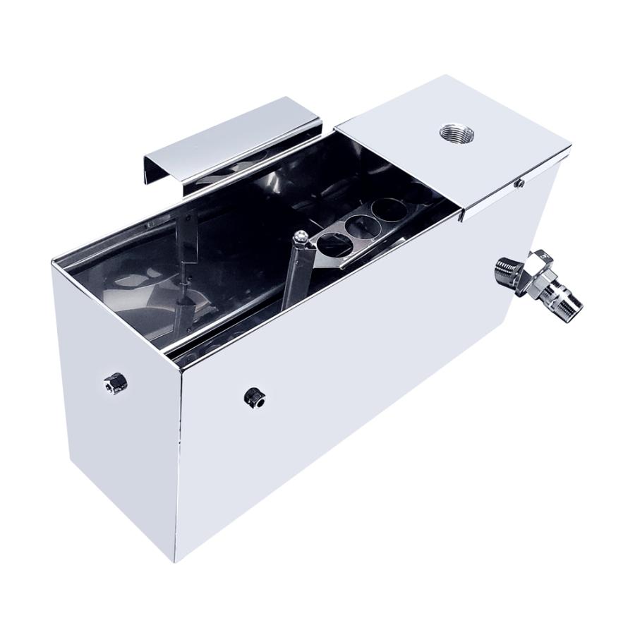 Inlet Float Box (For Dauntless Drop Flue Pan Sets) - Smoky Lake Maple ...