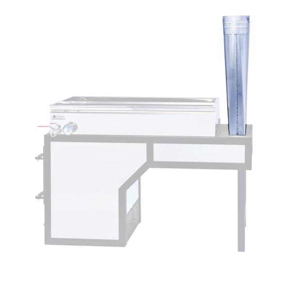 Stainless Steel Base Stack, 8" Diameter - Smoky Lake Maple Products, LLC