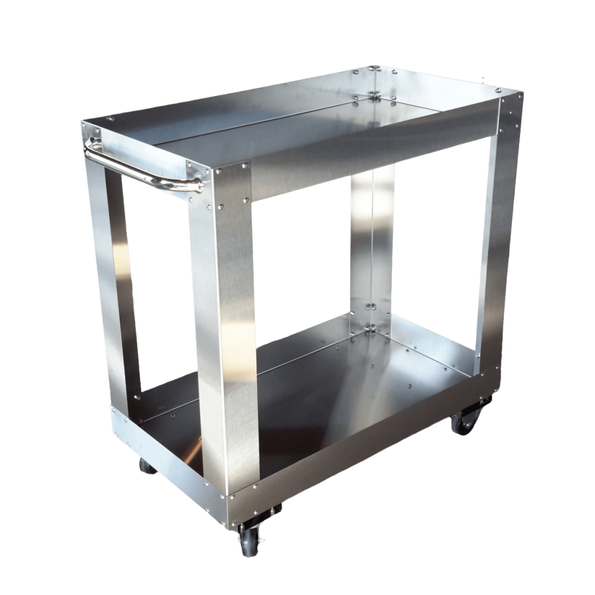 Heavy Duty Stainless Steel Cart | Smoky Lake Maple Products, LLC